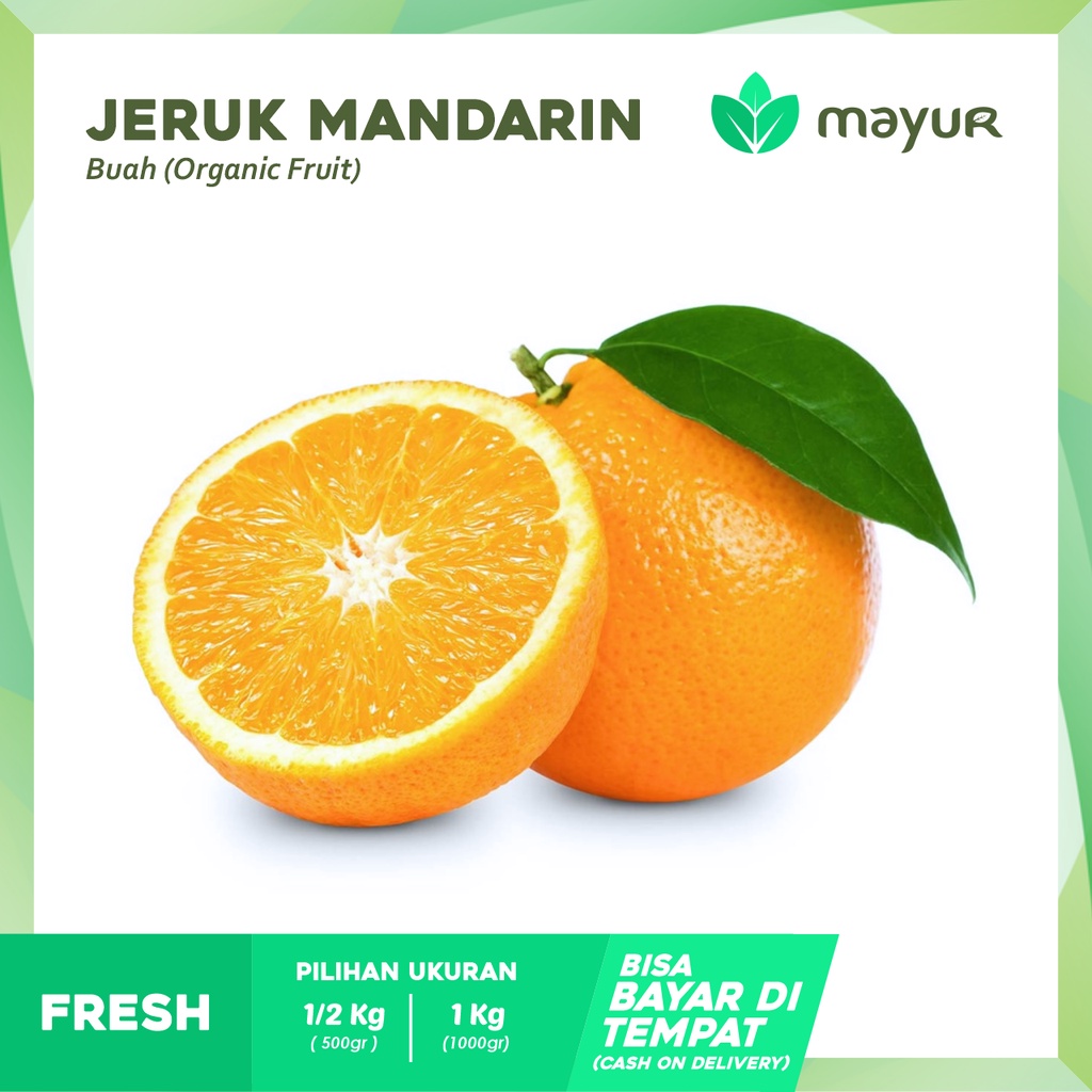 Jual Jeruk Mandarin ( 1/2kg | 1kg ) | Shopee Indonesia
