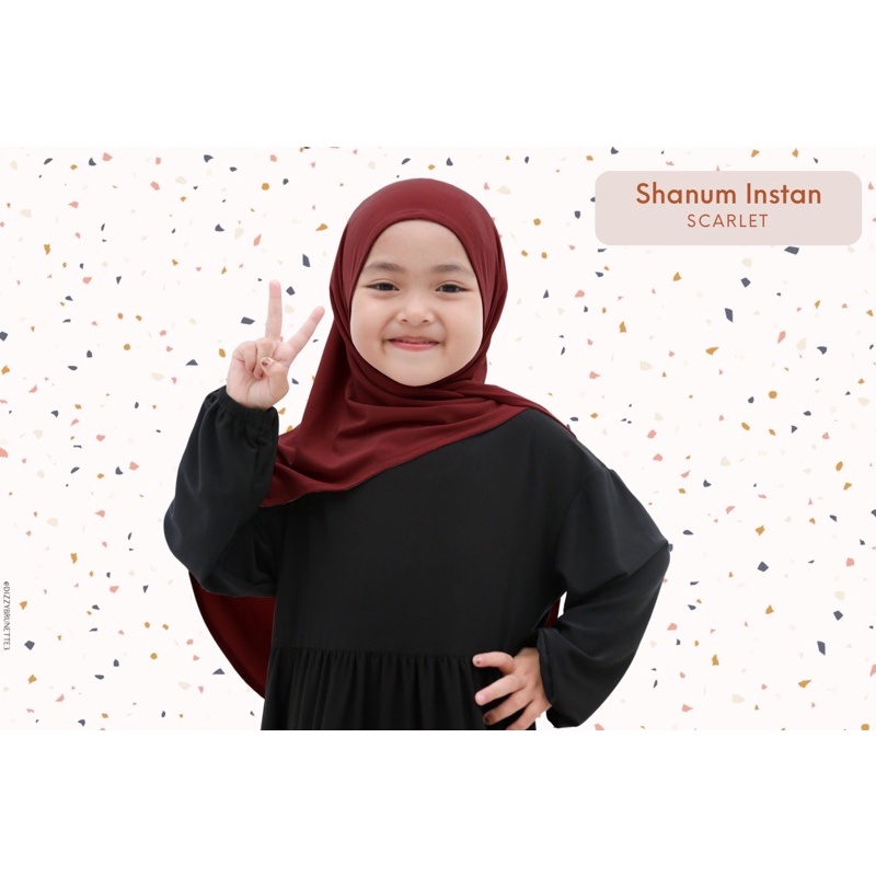 Jual Pinkish Official - Shanum Instan (Pasmina Instan Anak) | Shopee ...