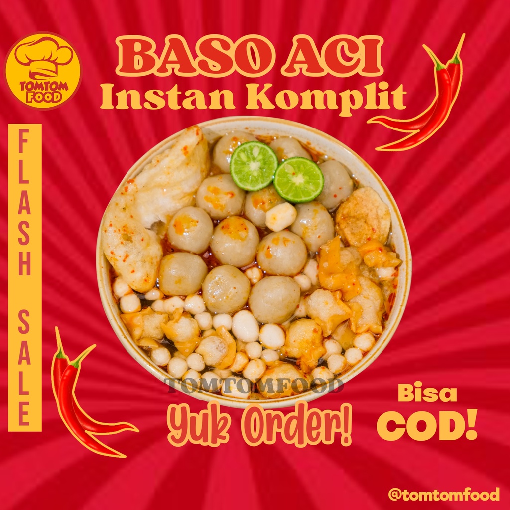 Jual Baso Aci Ayam Instan Komplit Khas Garut Termantap | Bakso Boci ...