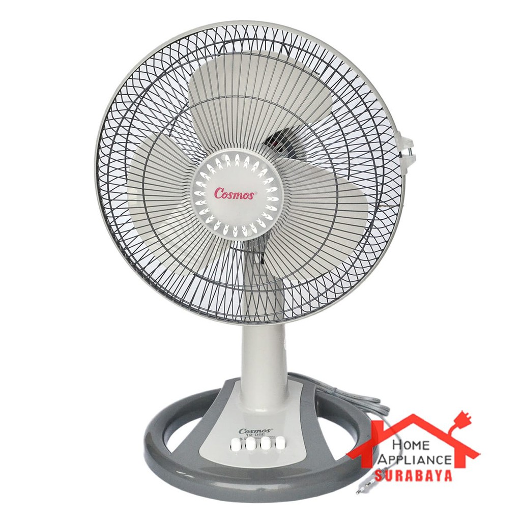 Jual Kipas Angin Meja Desk Fan Cosmos 12 Inch 12" 12-DSE / 12DSE / 12 ...