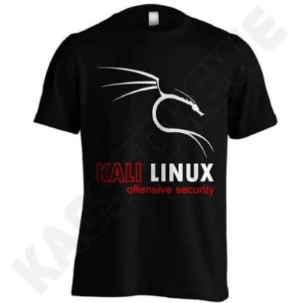 Jual Kaos Atasan Distro kali Linux Kf01 Hitam Kaos It Katun Halus Size XS - 6XL | Shopee Indonesia