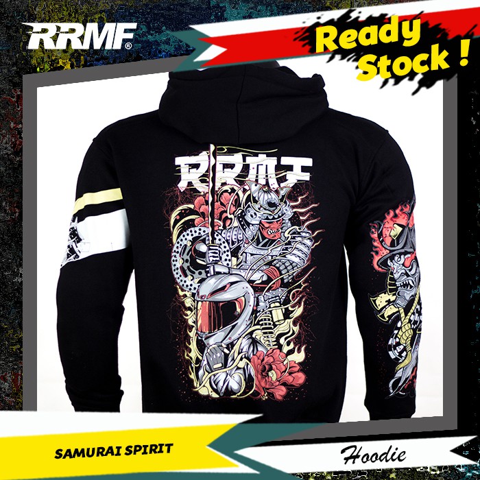 Jual Hoodie RRMF Official Samurai Spirit Japanese with Protector Jaket ...
