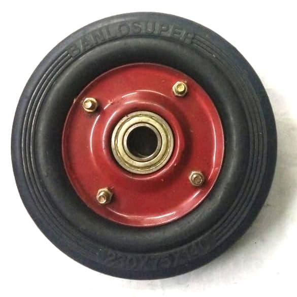 Jual Angkut Barang / Roda Troli Ban Karet /Roda Lori Karet 2 Roda 230Mm ...