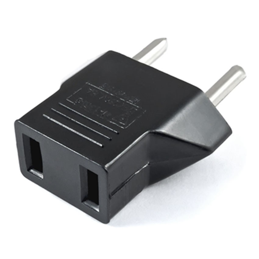 Jual Steker Listrik US Plug Female to Europe Plug Male Konektor Colokan ...