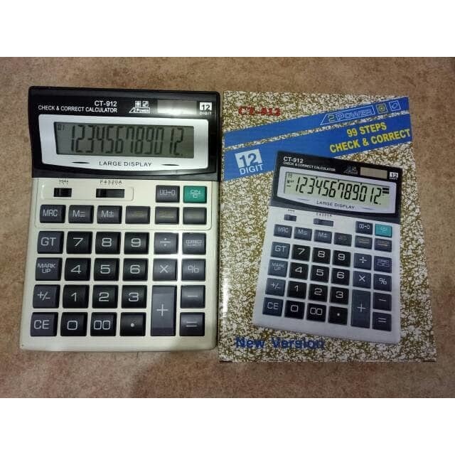 Jual KALKULATOR 912 BESAR | Shopee Indonesia