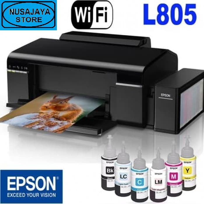 Jual PRINTER EPSON L805 | Shopee Indonesia