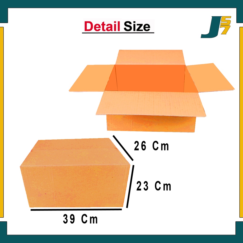 Jual Box 39x26x23 Cm / Kardus Packing Polos / Box AMDK 600ML | Shopee ...
