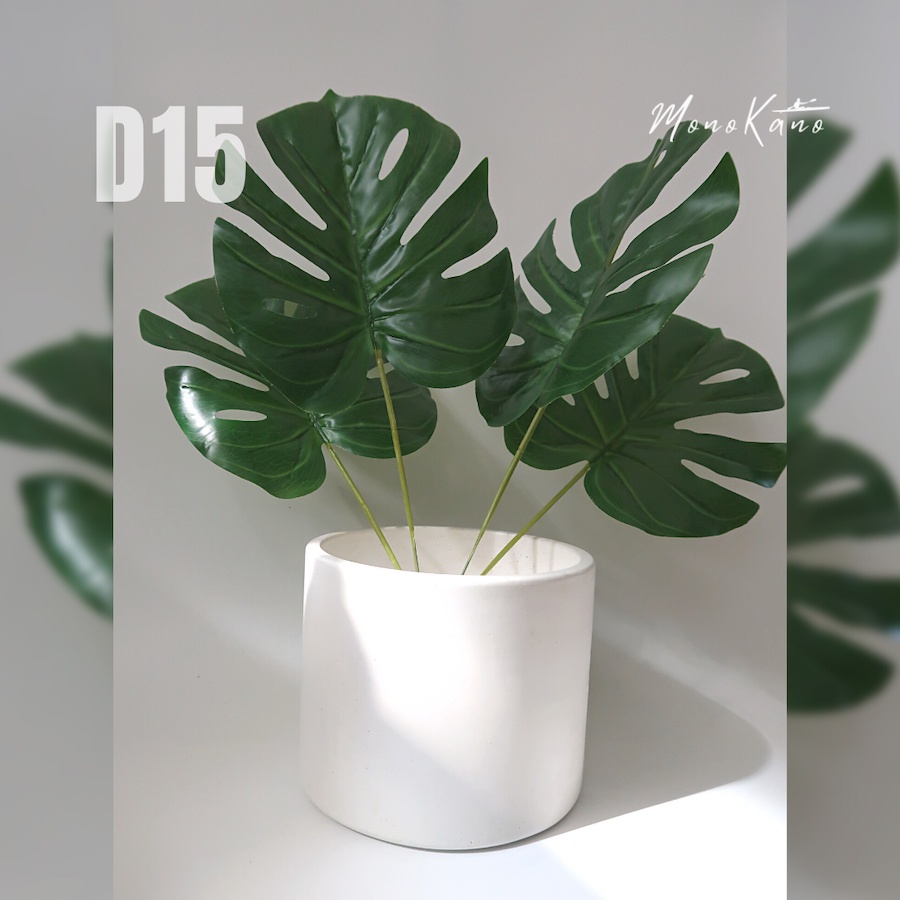 Jual Pot Tanaman Besar D15 Waterproof White/Putih/Concrete Pot/Pot ...