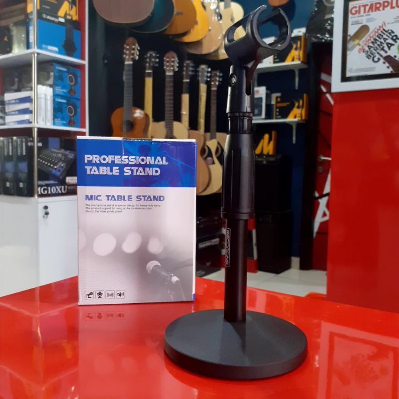 Jual Microphone Stand Table - STAND MEJA Profesional | Shopee Indonesia