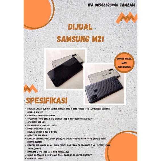 Jual Samsung M21 second | Shopee Indonesia
