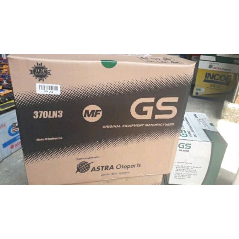 Jual aki mobil innova reborn solar gs mf 370ln3 original | Shopee Indonesia