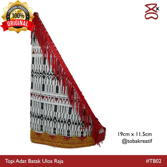 Jual Aksesoris Tarian Topi Ulos Tradisional Adat Batak Toba Raja ...