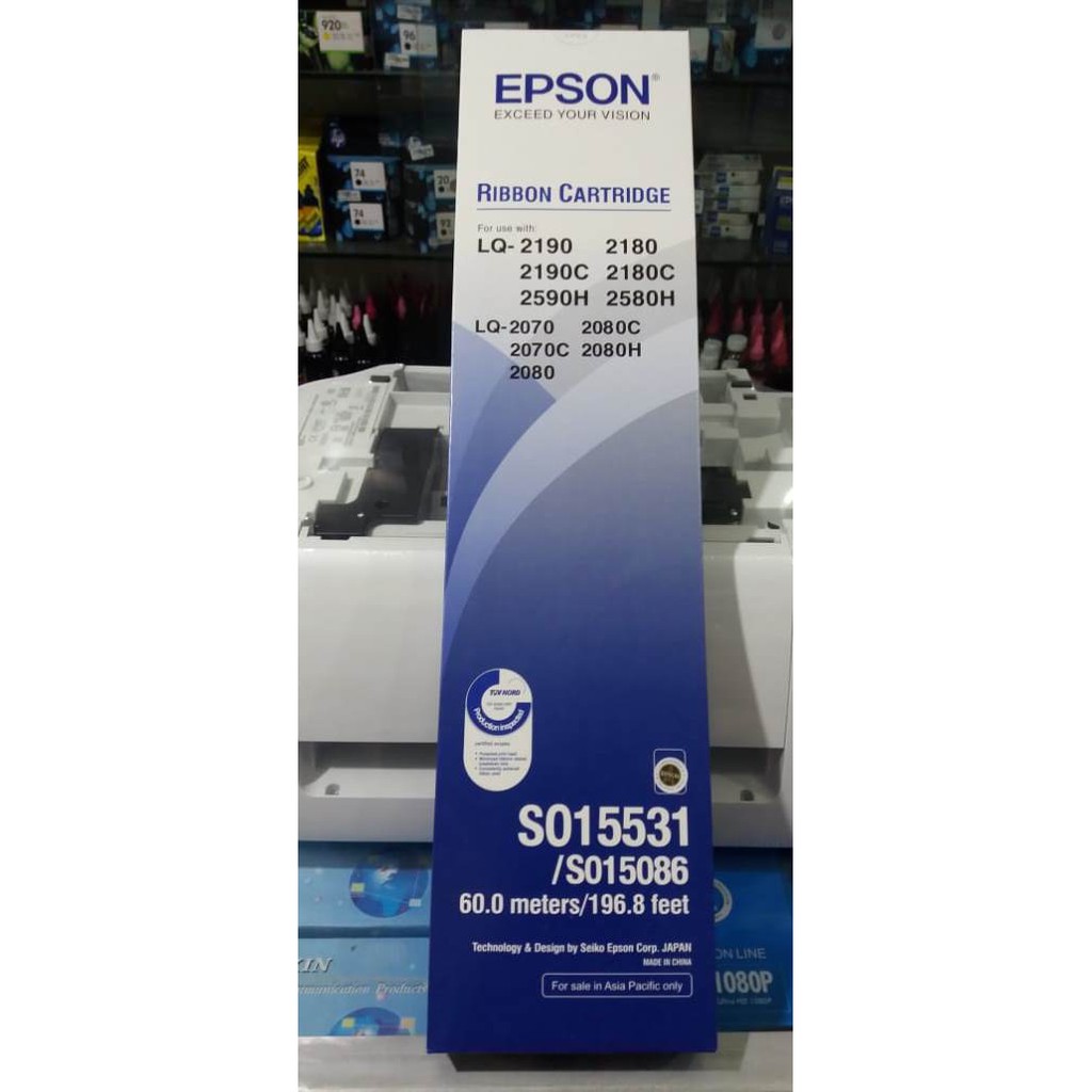 Jual EPSON RIBBON CATRIDGE SO 15531 LQ 2190 | Shopee Indonesia