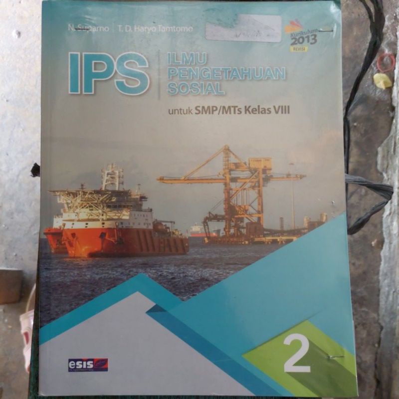 Jual IPS(ILMU PENGETAHUAN SOSIAL)SMP/MTS KELAS VIII | Shopee Indonesia