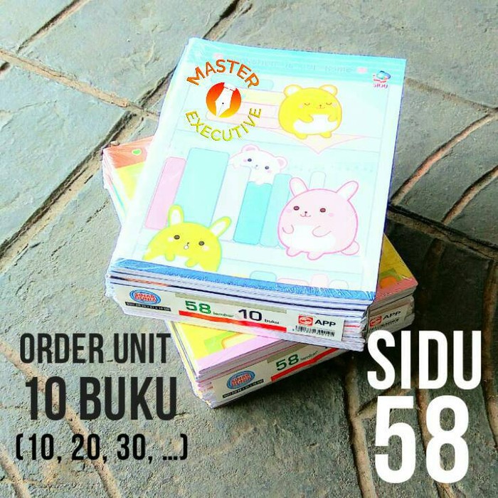 Jual [Pak - 10 Buku] Sinar Dunia SiDu Buku Tulis Sekolah 58 Lembar ...