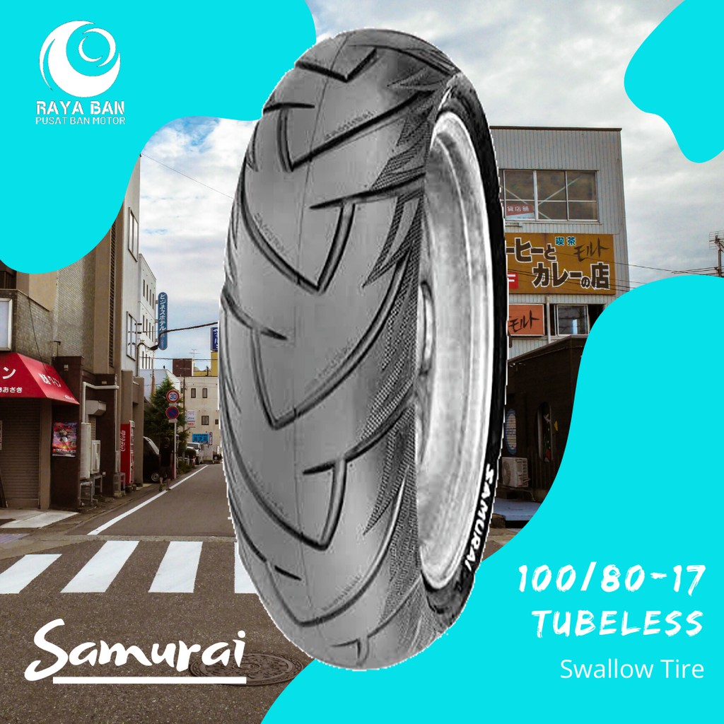 Jual Ban Motor Swallow Samurai 100/80-17 SB-128 TL | Shopee Indonesia