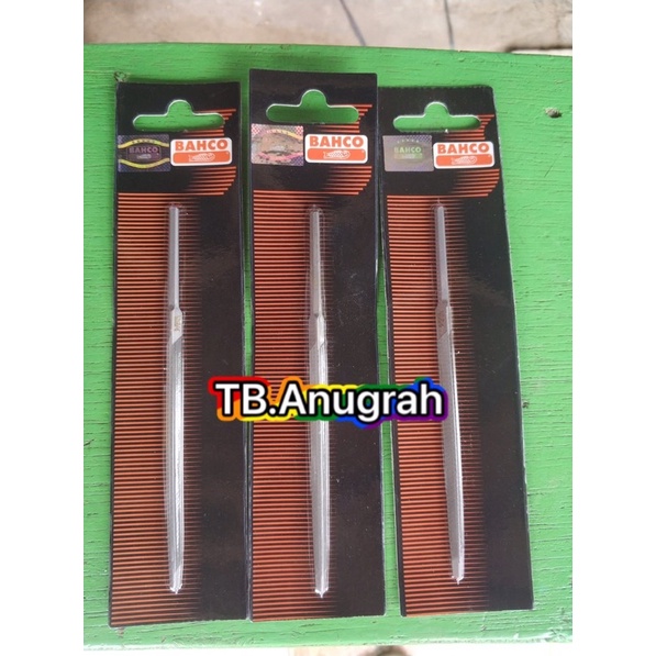 Jual KIKIR BAHCO ASLI ORIGINAL SEGITIGA PENGASAH ASAH ALAT UKIR 4" KAYU ...