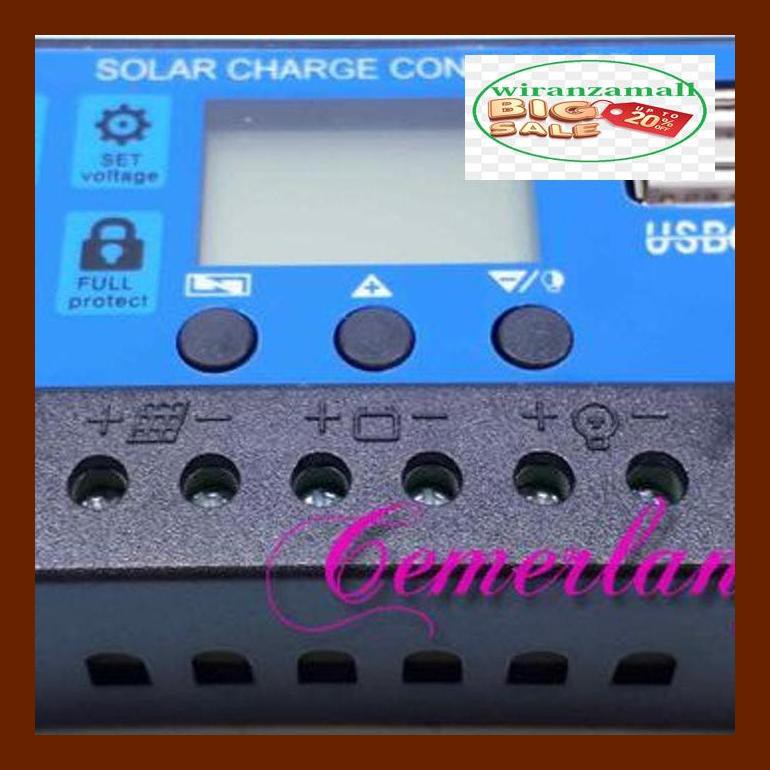 Jual 4S40Ds0Knc 10A 12V - 24V Solar Panel Charge Cell Controller Pwm ...