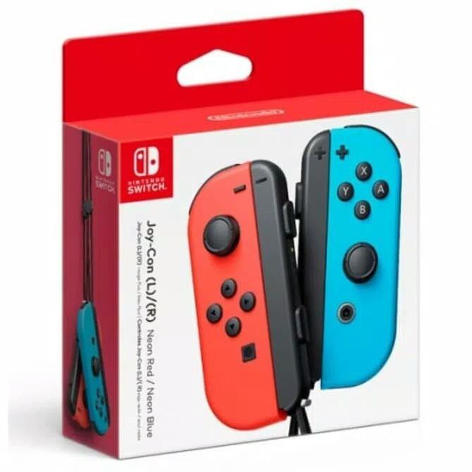 Jual JOYCON NINTENDO SWITCH JOY-CON NEON RED BLUE JOY CON STICK ...
