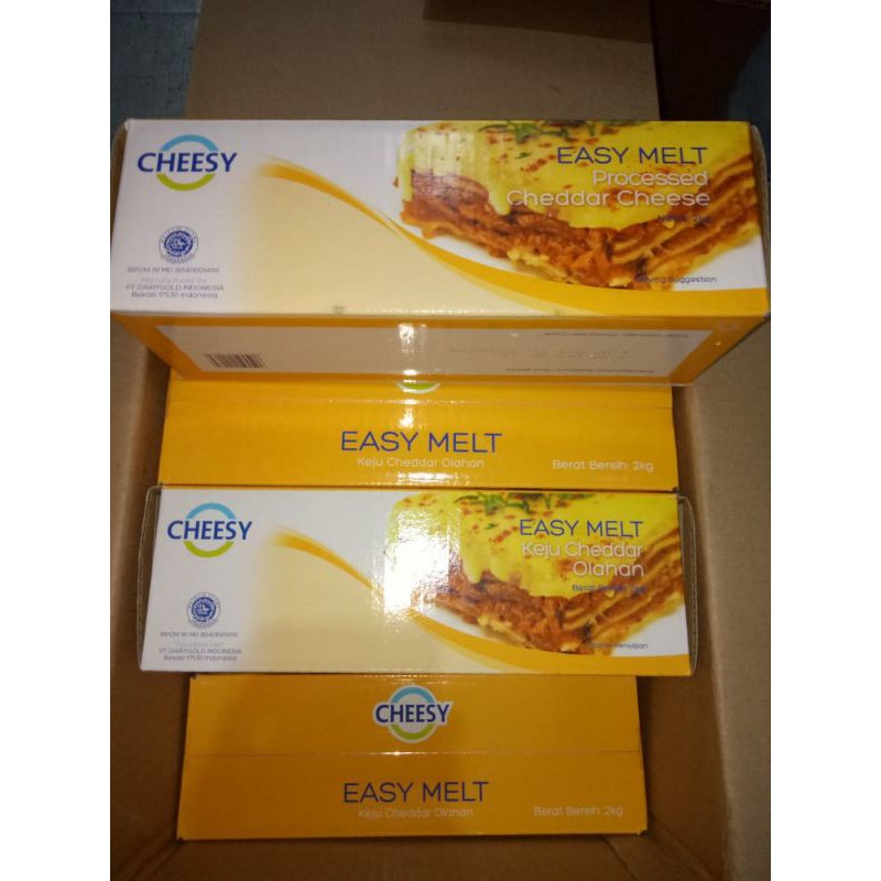 Jual Cheesy Cheddar Easy Melt 2Kg / Keju | Shopee Indonesia