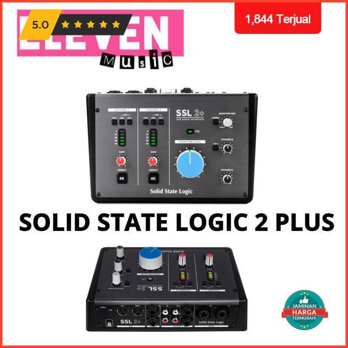 Jual Ssl2+ Ssl 2+ Ssl-2+ Ssl 2Plus Solid State Logic Soundcard Premium | Shopee Indonesia