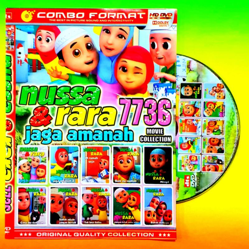 Jual Kaset Video Film Edukasi Anak Anak Terbaru Nussa Rara 7736 | Shopee Indonesia