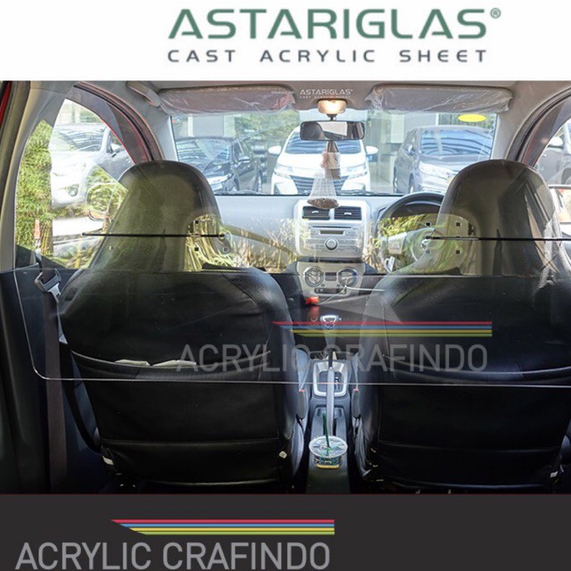 Jual Partisi - Sekat kabin mobil - bahan Akrilik ASTARIGLAS 3mm - model ...
