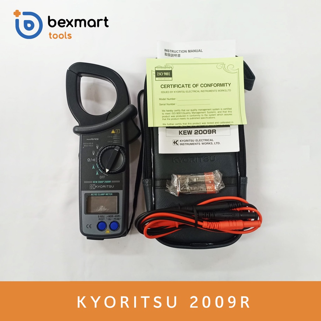 Jual KYORITSU 2009R Digital Clamp Ampere 2000A AC/DC RMS | Shopee Indonesia