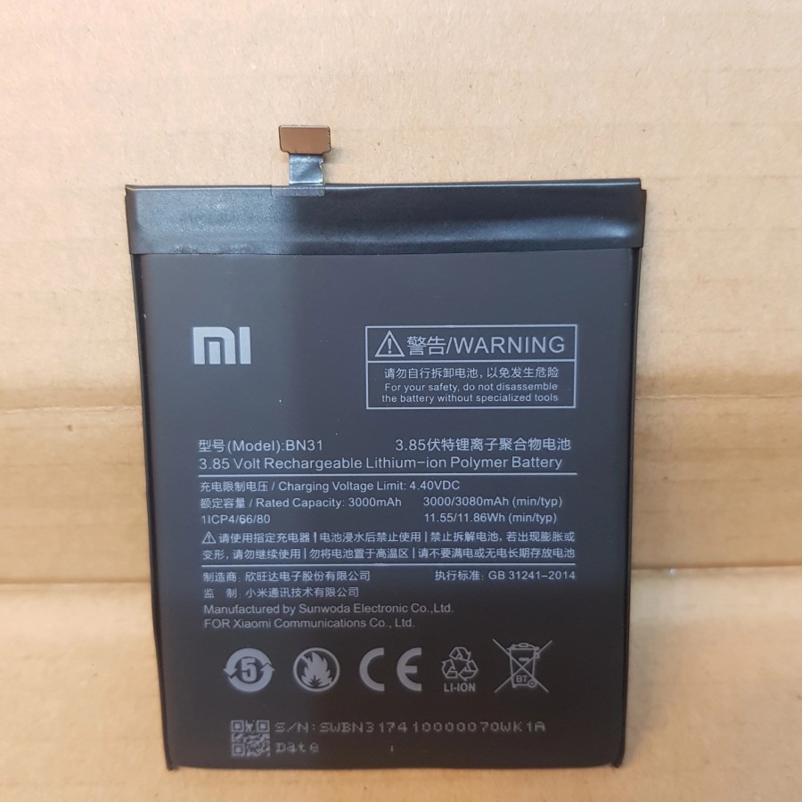 Jual Baterai Xiaomi MI A1 Ori | Shopee Indonesia