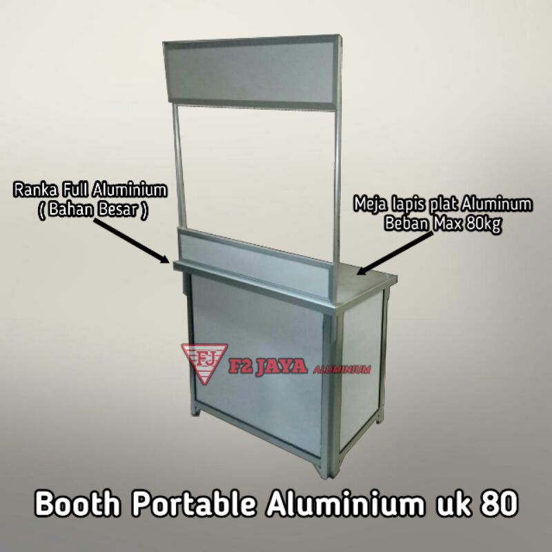 Jual Booth portable/Stand Booth bongkar pasang Aluminium | Shopee Indonesia