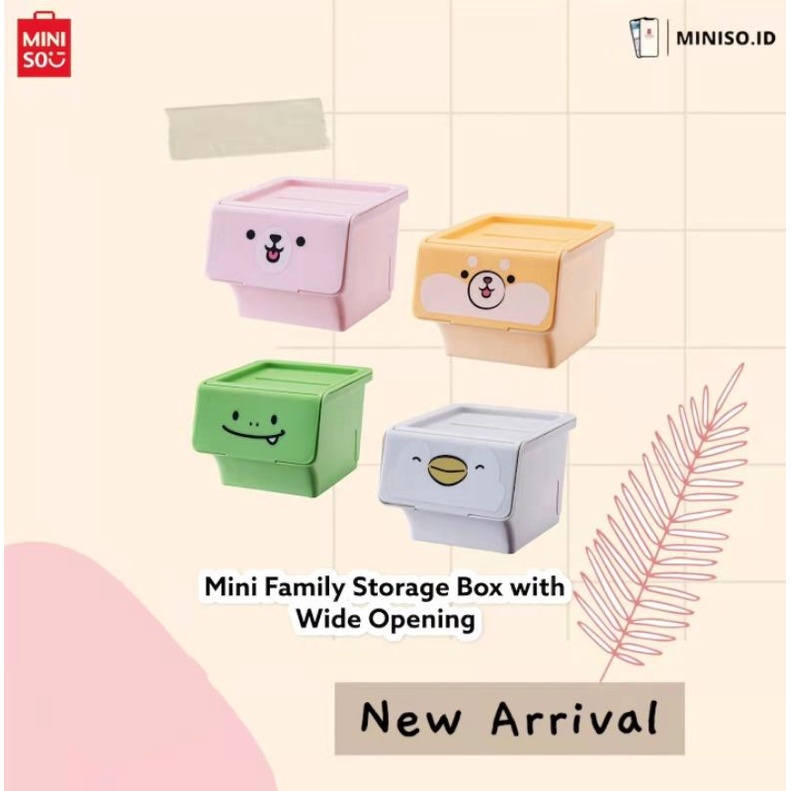 Jual Storage Box Mini series MINISO | Shopee Indonesia