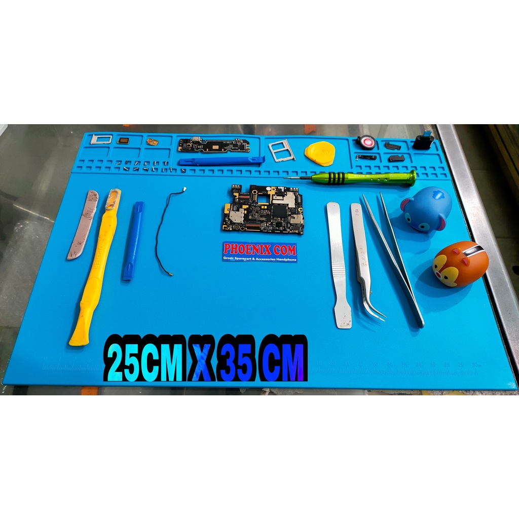 Jual KARPET MEJA SERVICE ANTI PANAS 25CM X 35CM ALAS SERVICE ANTI PANAS ...