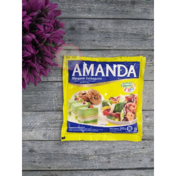 Jual Amanda Margarine Serbaguna Sachet 200gr / Amanda Serbaguna ...