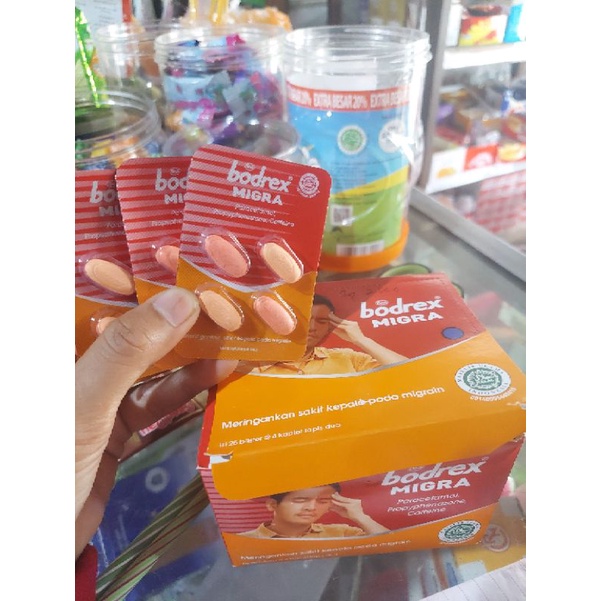 Jual BODREX MIGRA isi 4 tablet | Shopee Indonesia