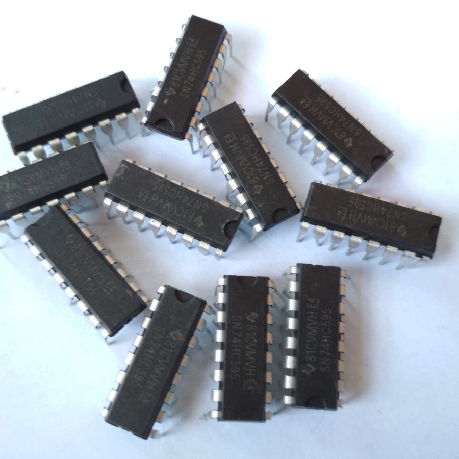 Jual IC 74HC595N Shift Register 8 Bit-DIP 16 Pin | Shopee Indonesia