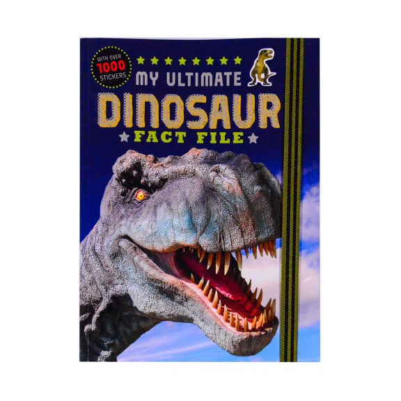 Jual My Ultimate Dinosaur Fact File - Over 1000 Stickers | Shopee Indonesia
