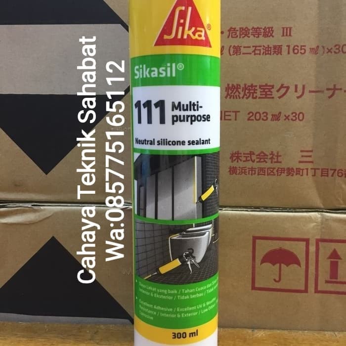 Jual Sikasil 111 Ap sealant neutral (300ml) | Shopee Indonesia