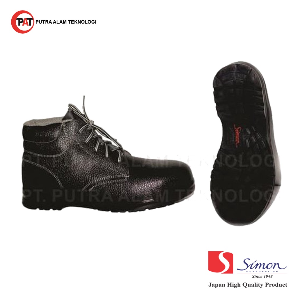 Jual Sepatu Safety Pria SIMON TS3022-R Safety Shoes Ujung Besi Sepatu ...