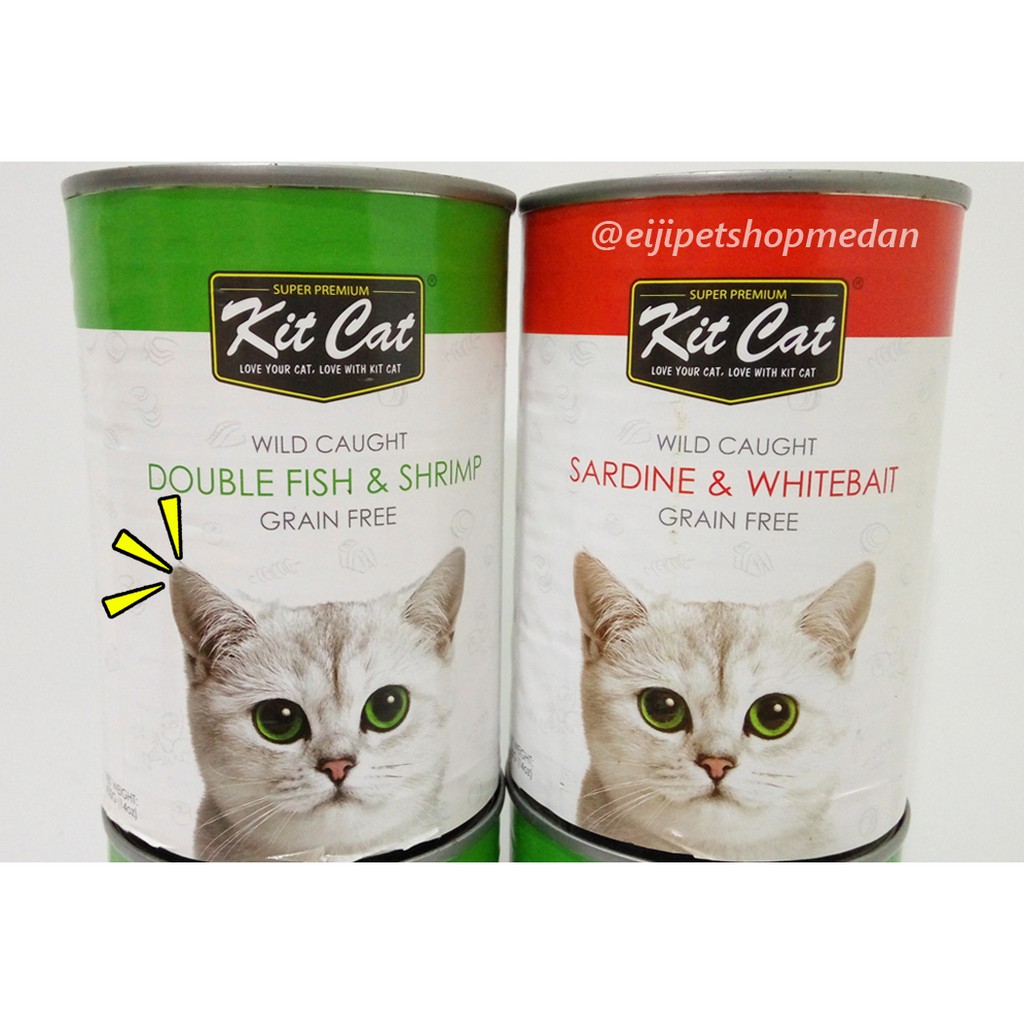 Jual KIT CAT 400 GR NO PORK – KIT CAT MAKANAN KUCING – KIT CAT KALENG ...