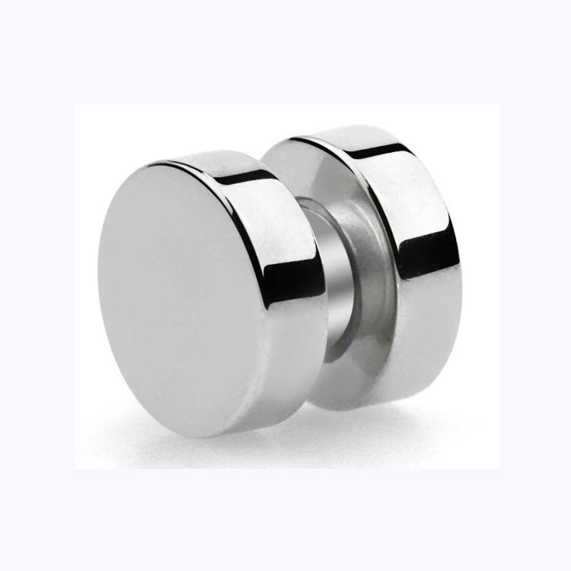 Jual Anting Magnet Pria model Round Silver (Tanpa Tindik) | Shopee ...
