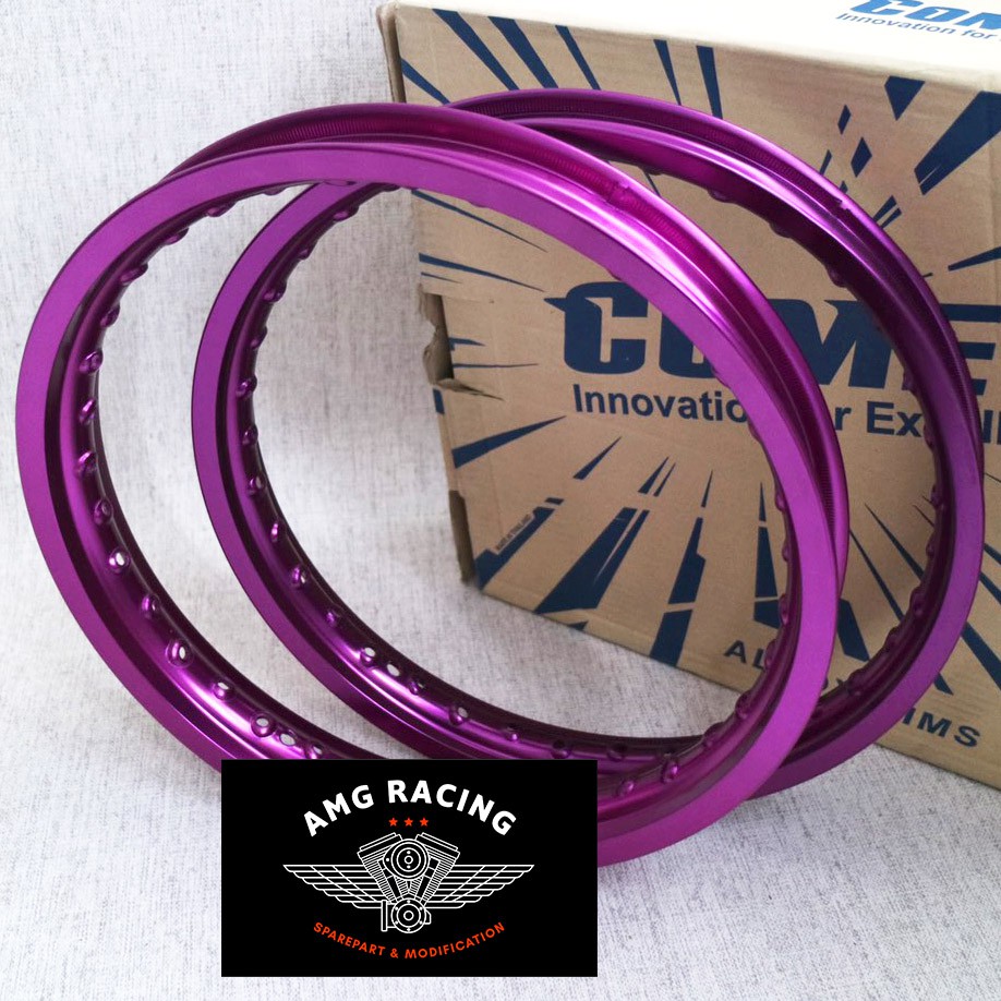 Jual Velg Comet W Shape Ring 17 x 160 / 160 warna Ungu Purple | Shopee ...