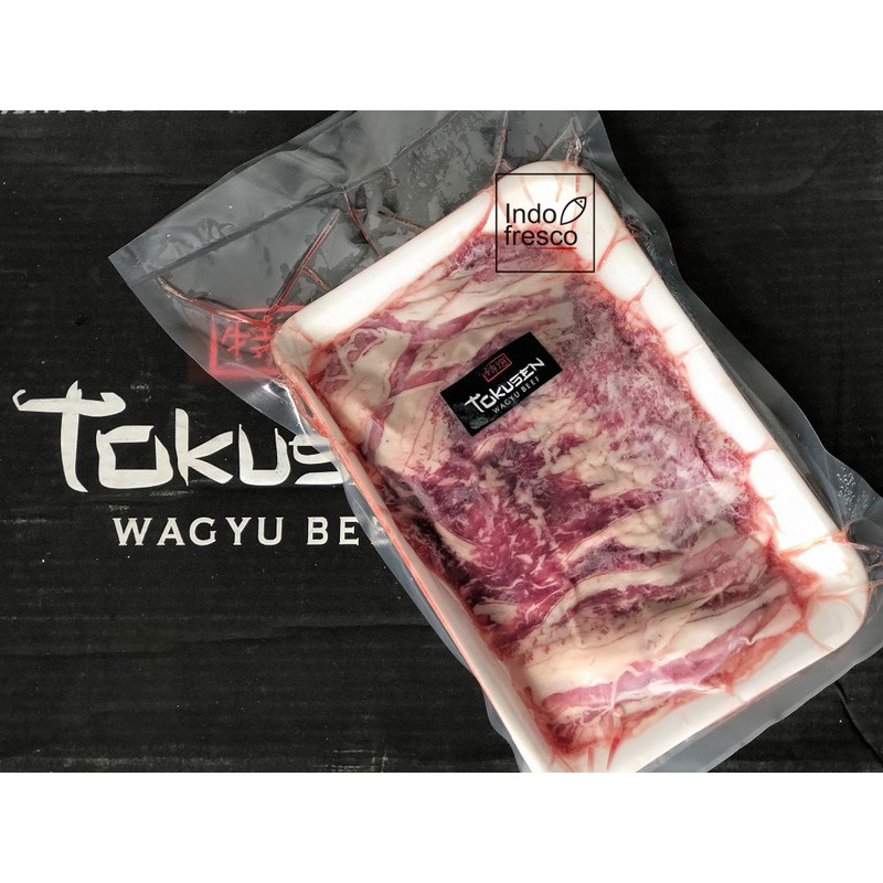 Jual Tokusen Wagyu Shortplate Sliced Beef- Irisan Daging Sapi Gyudon ...