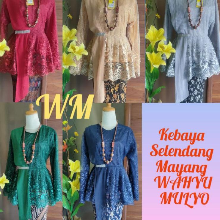 Jual (dghk-5) WM>KEBAYA SLENDANG MAYANG / BLOUS AMALIA / KEBAYA MODERN ...