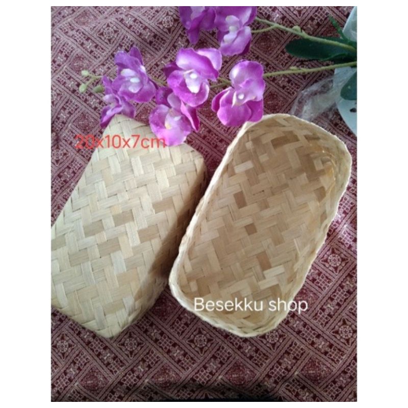 Jual besek bambu 20x10x7cm | Shopee Indonesia