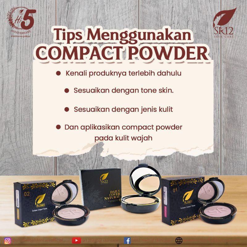 Jual exclusive compact powder SR12 | Shopee Indonesia