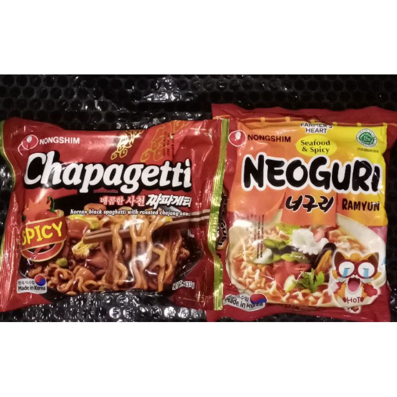 Jual Chapaguri, Chapaghetti Spicy + Neoguri Spicy From PARASITE. ASLI ...