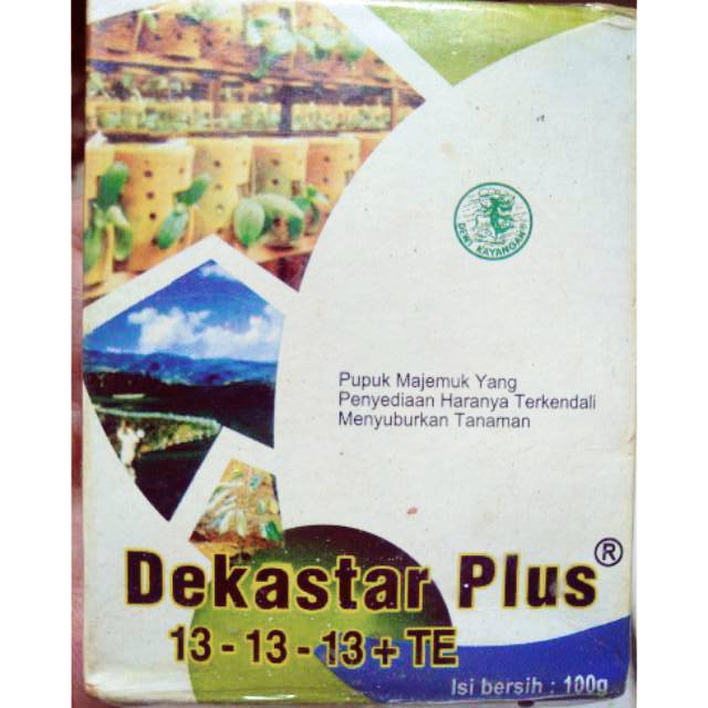 Jual Pupuk Tanaman DEKASTAR plus 13-13-13+TE | Shopee Indonesia