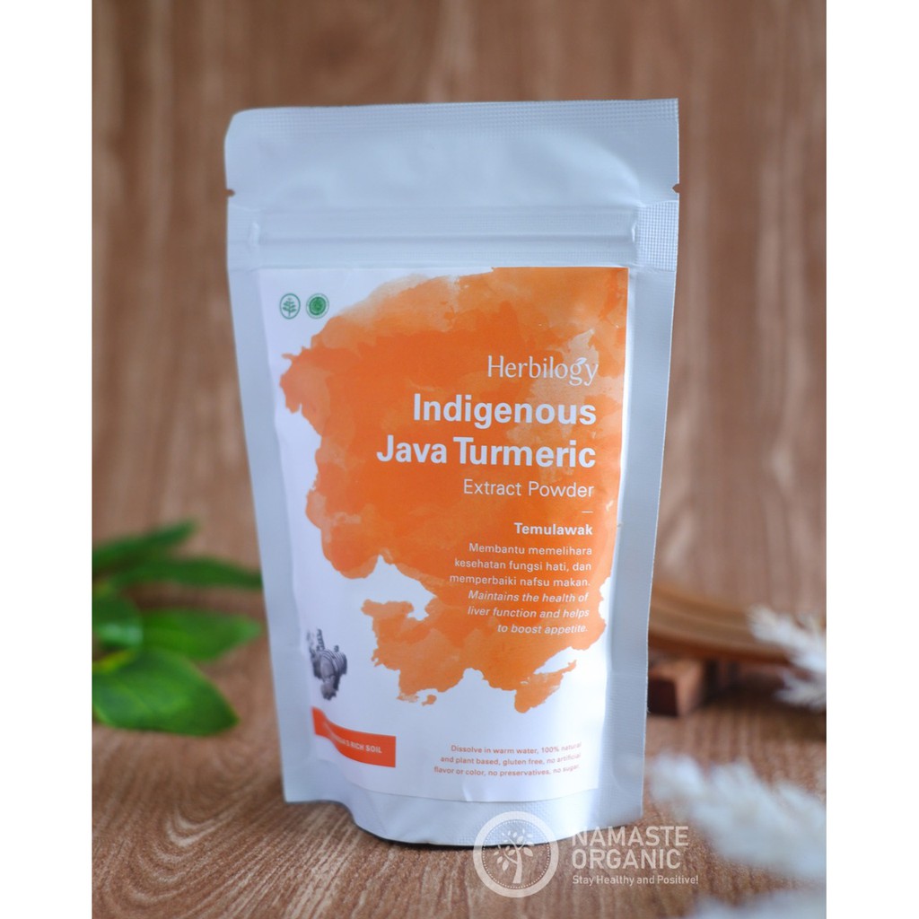 Jual HERBILOGY INDIGENOUS JAVA TUMERIC EXTRACT POWDER - TEMULAWAK 100GR ...