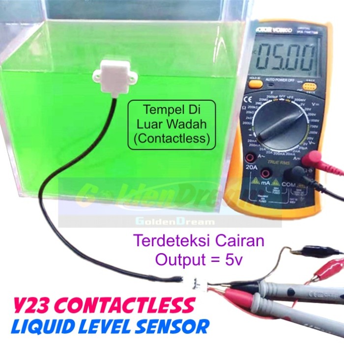 Jual Contactless Liquid Level Sensor Cairan Minyak Kimia No Contact XKC Y23 | Shopee Indonesia