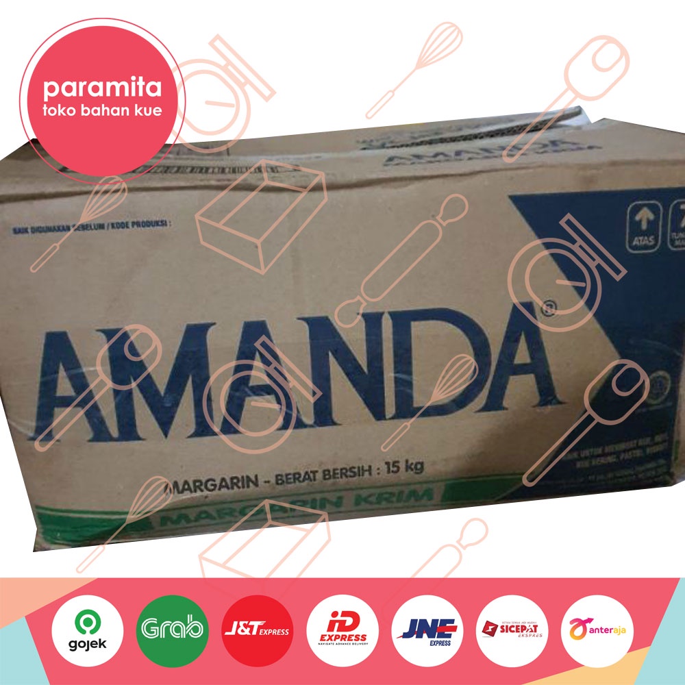Jual Amanda Margarin Repack 1 kg | Shopee Indonesia